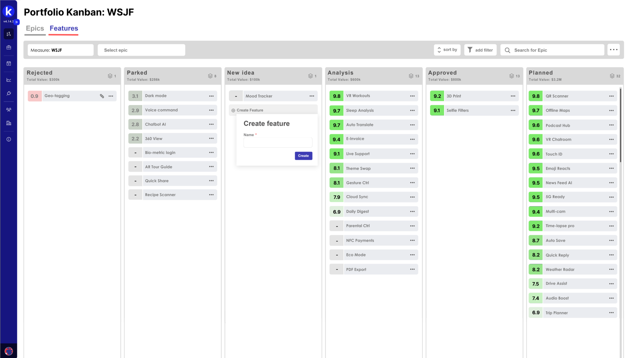 Prioritization Kiplot